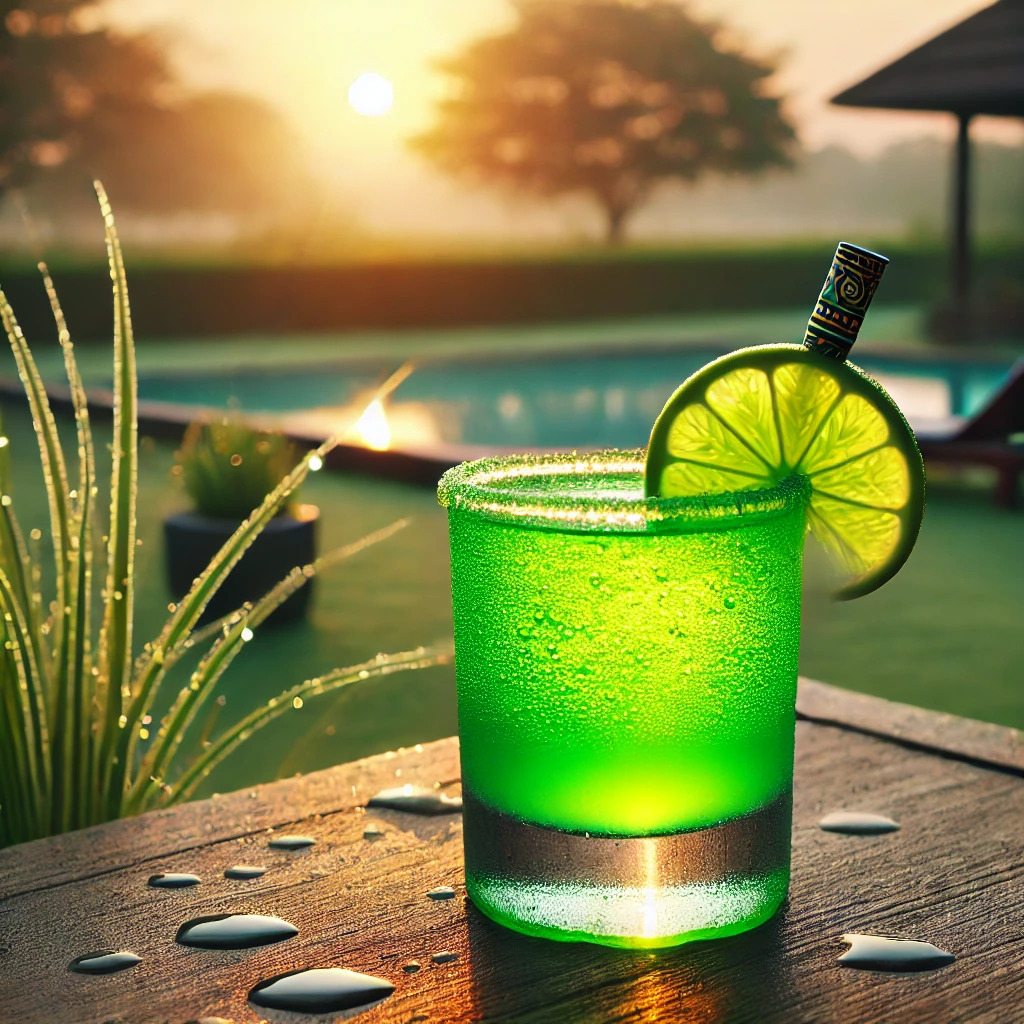 "Green Mexican" cocktail - Cocktail Magic