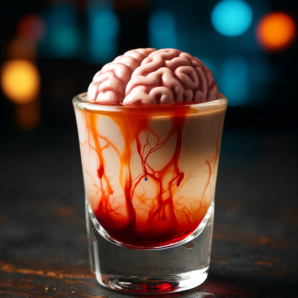 Brain Hemorrhage cocktail - Cocktail Magic